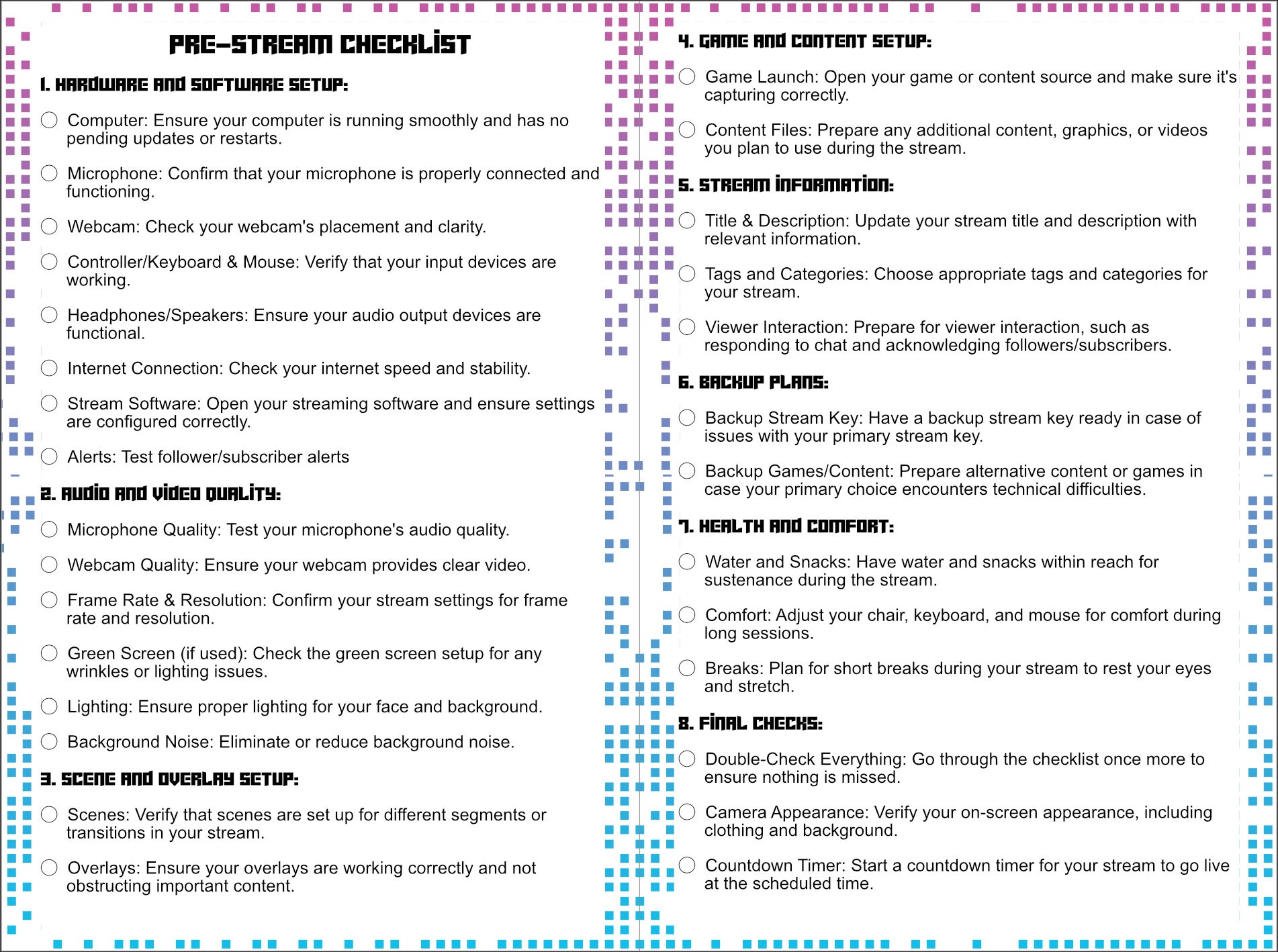 Streamer's Playbook - Templates, Tips, and Tools for Leveling up Your ...