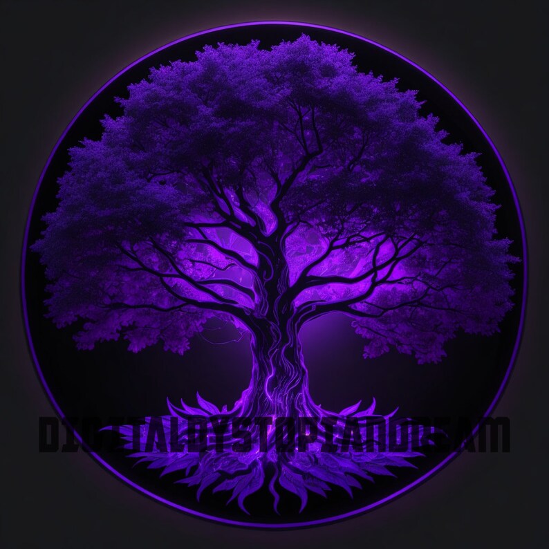 Cyberpunk Trees Twitch Sub and Bit Badges for Streamers, Vtubers 32 ...