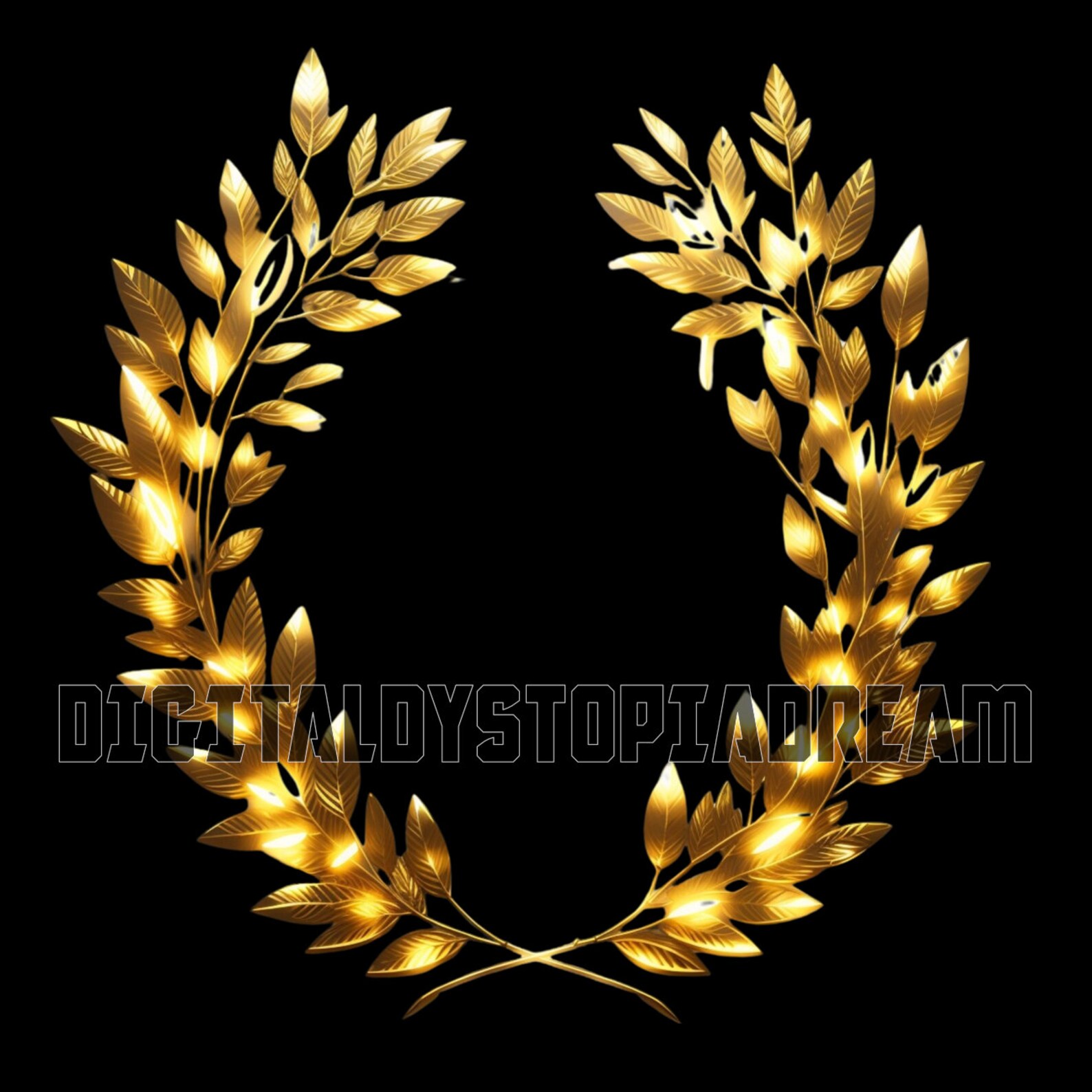 Cyberpunk Neon Laurel Wreath Twitch Kick Sub Bit Badges for Streamers ...