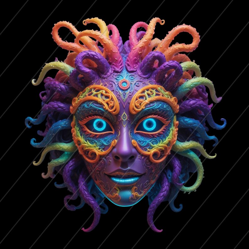 Medusa Twitch/kick Sub Bit Badges for Streamers,vtubers,stream ...