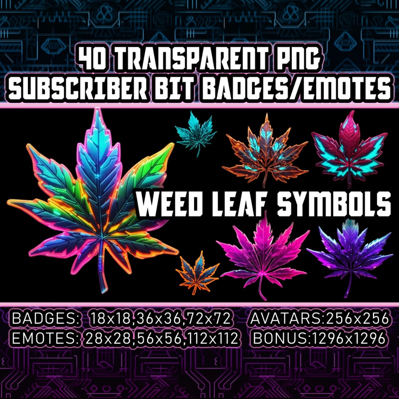 Twitch Leafs Png - Etsy