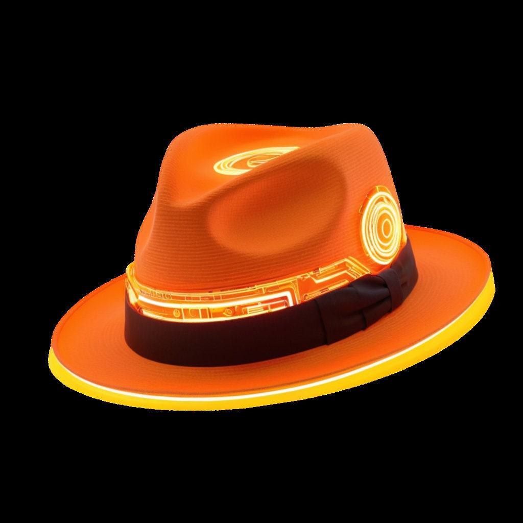 Neon Fedora Twitch Sub Bit Badges for Streamers,vtubers,40 Colorful ...