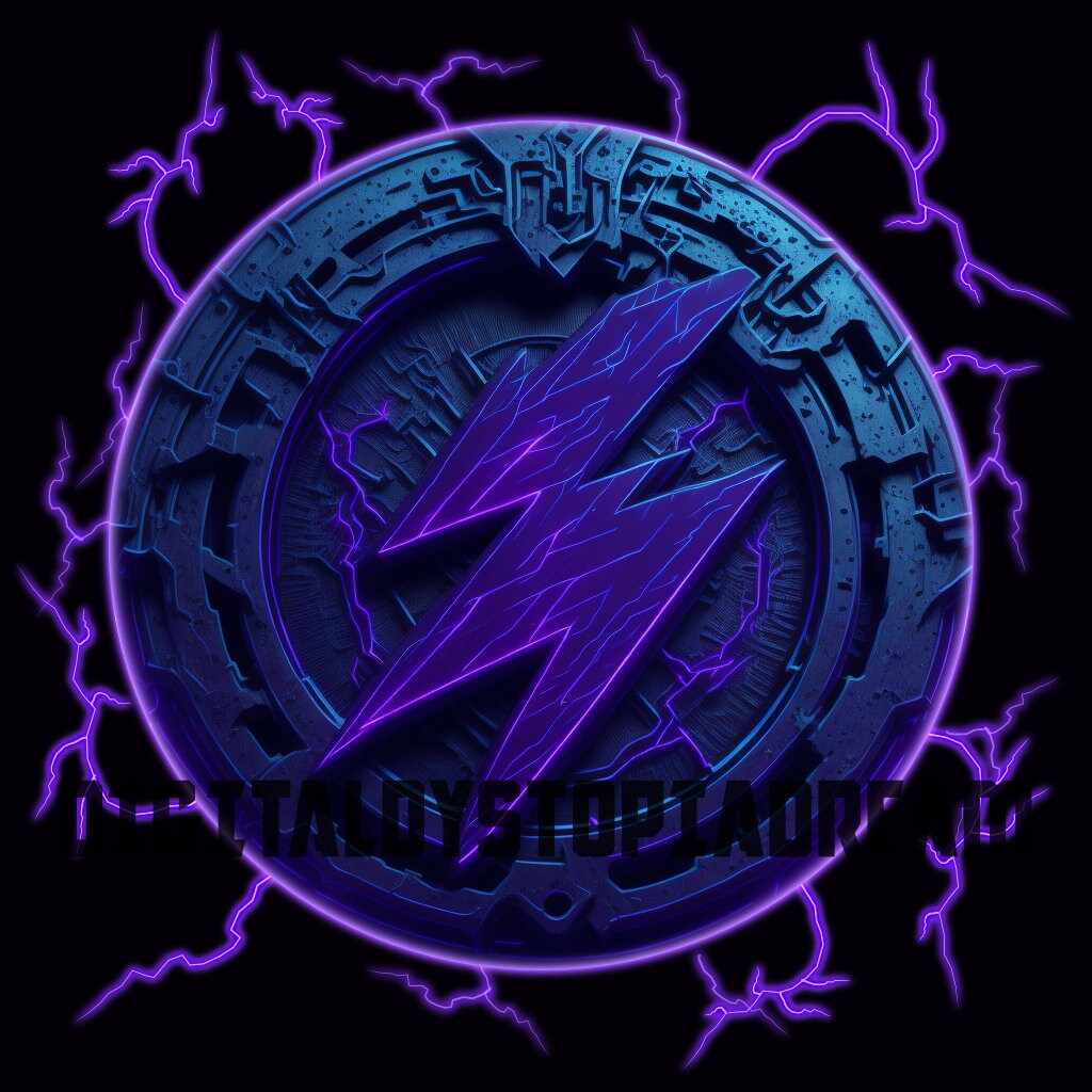 36 Neon Lightning Bolts Twitch Kick Sub Bit Badges for Streamers ...