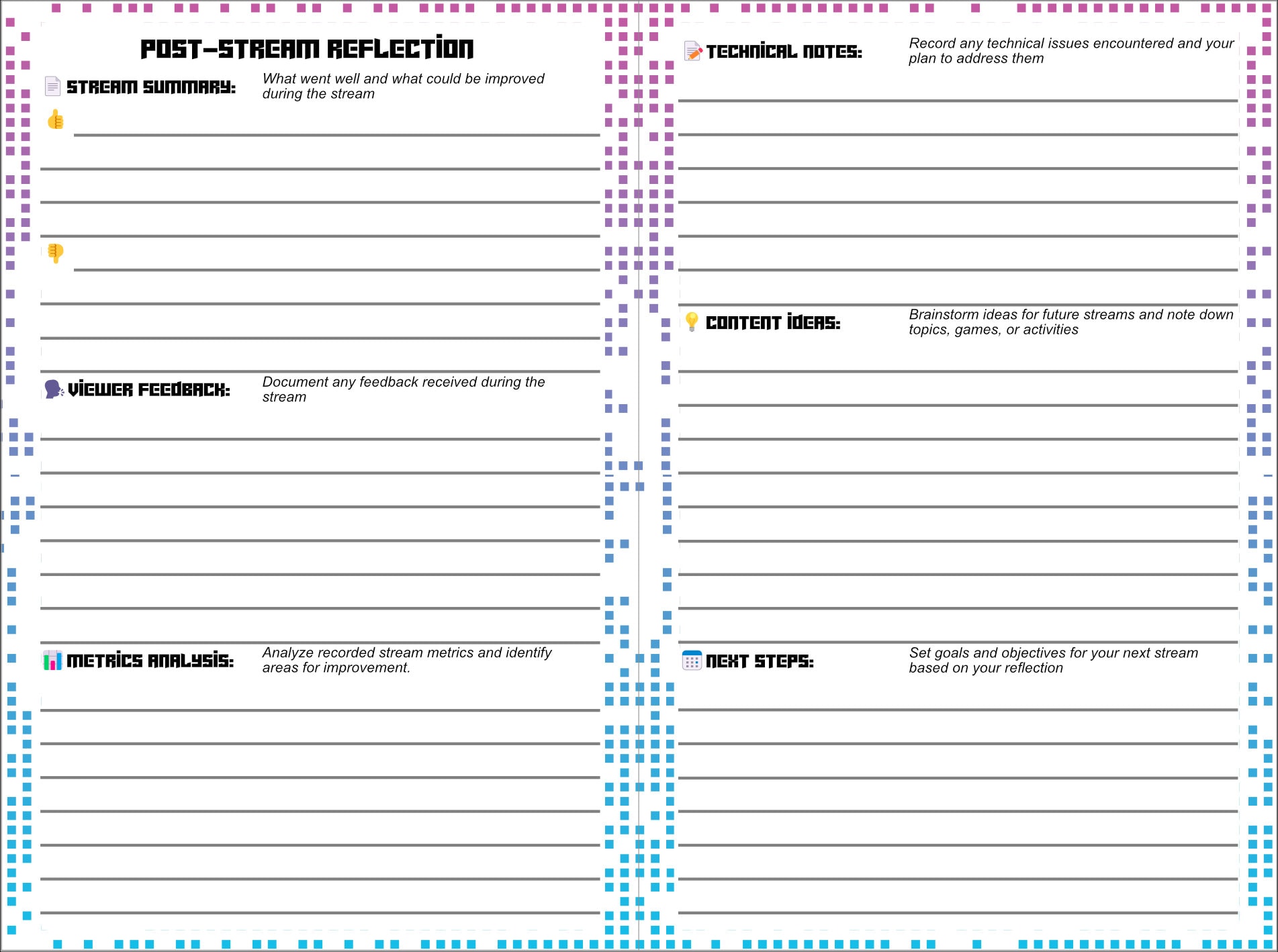 Streamer's Playbook - Templates, Tips, and Tools for Leveling up Your ...