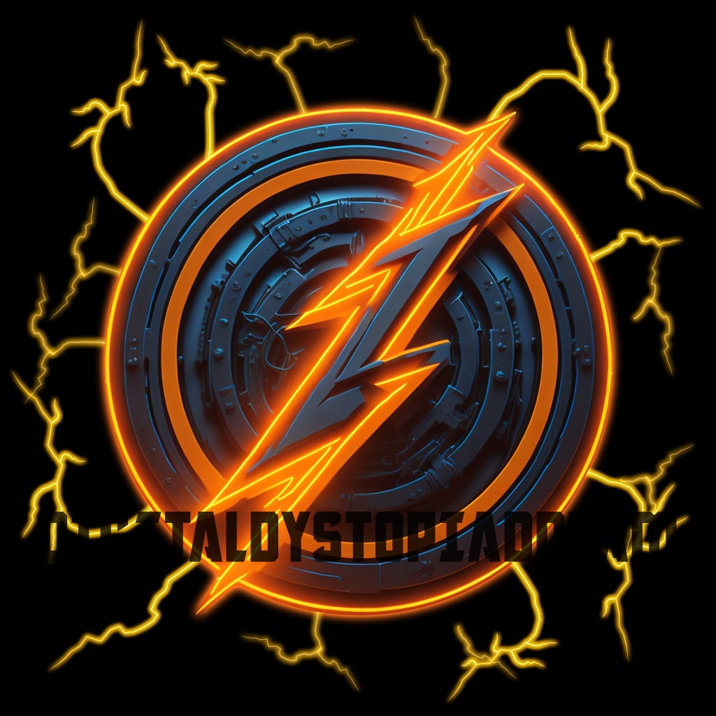 36 Neon Lightning Bolts Twitch Kick Sub Bit Badges for Streamers ...