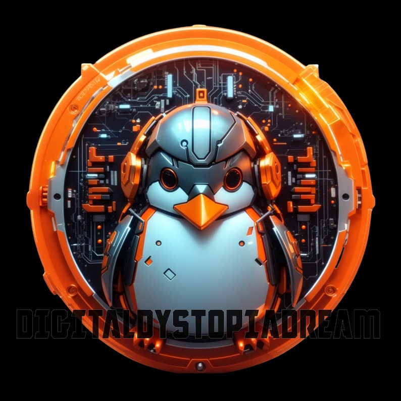 Cyberpunk Penguins Twitch/kick Sub and Bit Badges for Streamers,vtubers ...