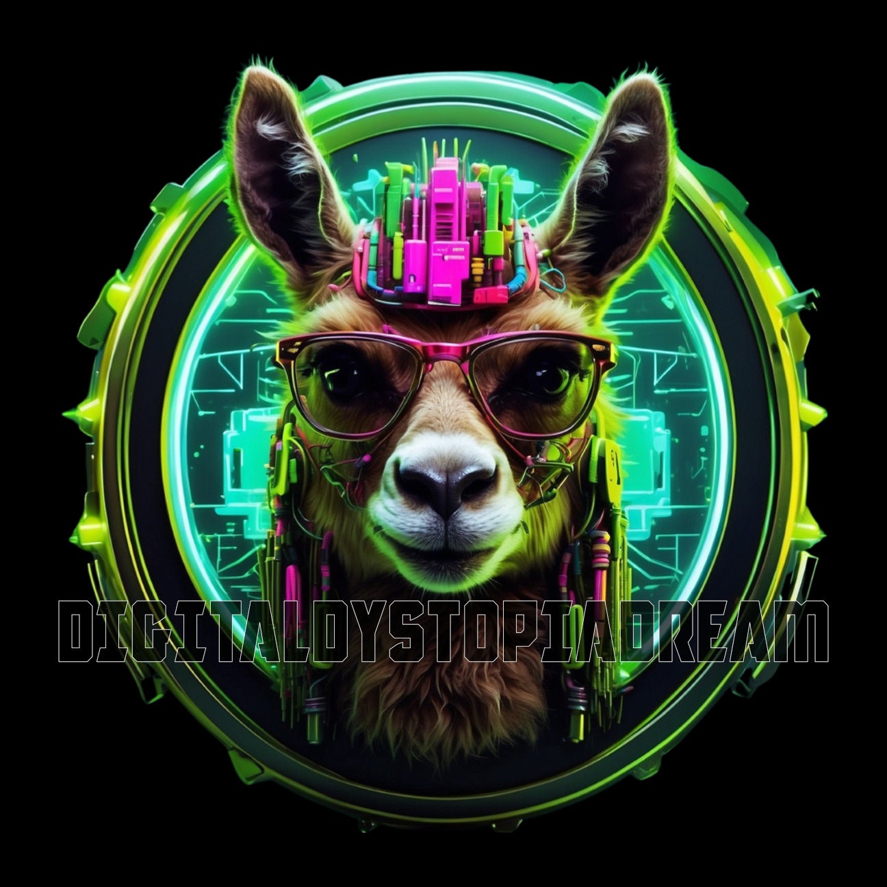 Lama Twitch Kick Sub Bit Badges for Streamers, Vtubers,llama Lovers ...