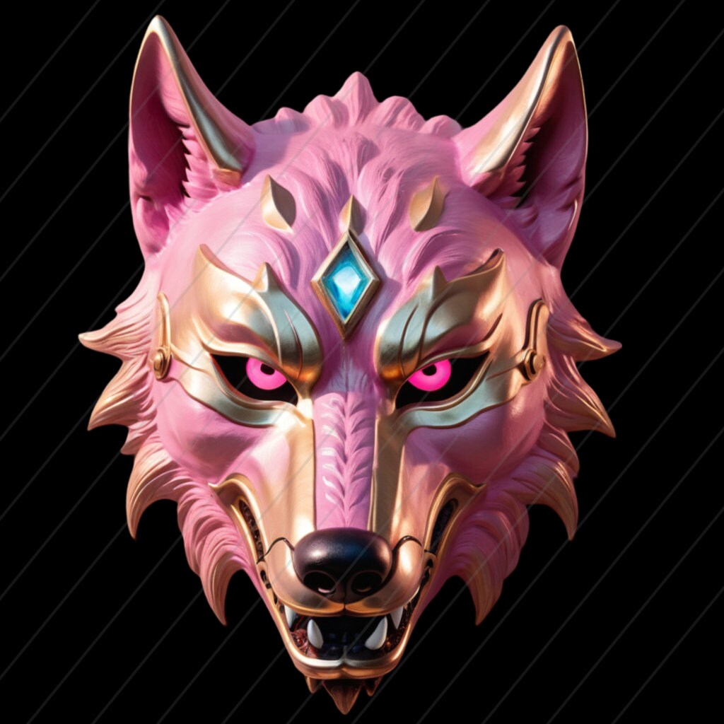 Angry Wolf Twitch Kick Sub/bit Badges for Streamers,vtubers,animal ...