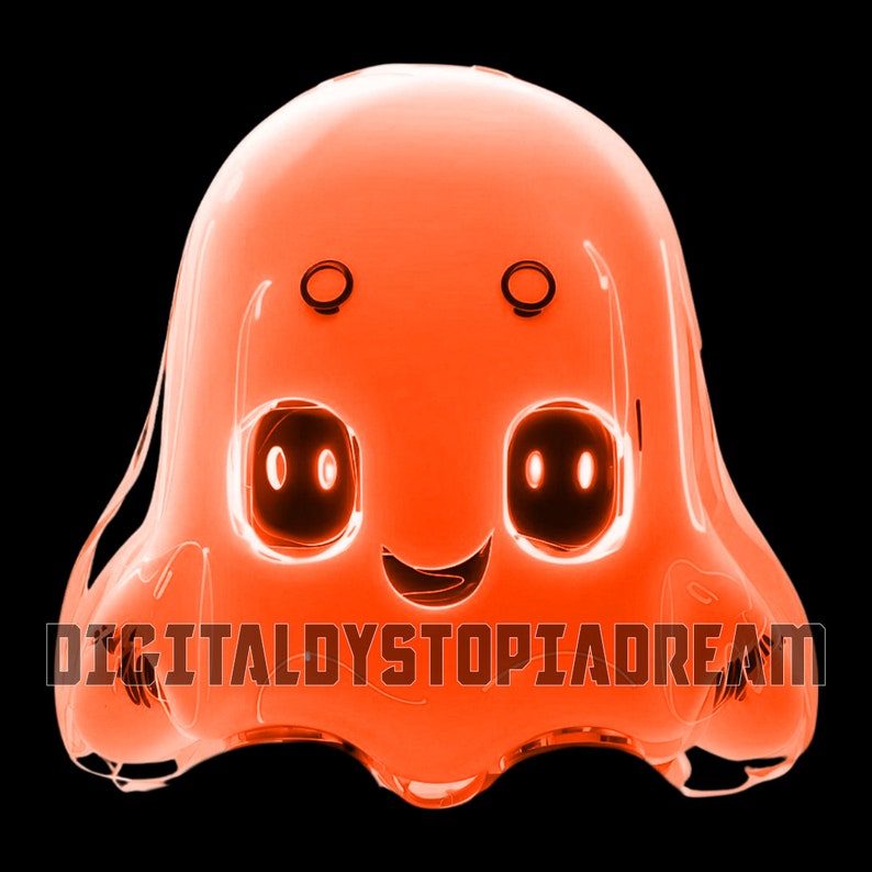 32 Neon Ghosts Twitch Sub Bit Badges for Streamers,vtubers,spooky ...