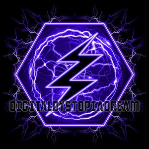 Neon Hexagon Lightning Bolts Twitch Kick Sub Bit Badges for Streamers ...