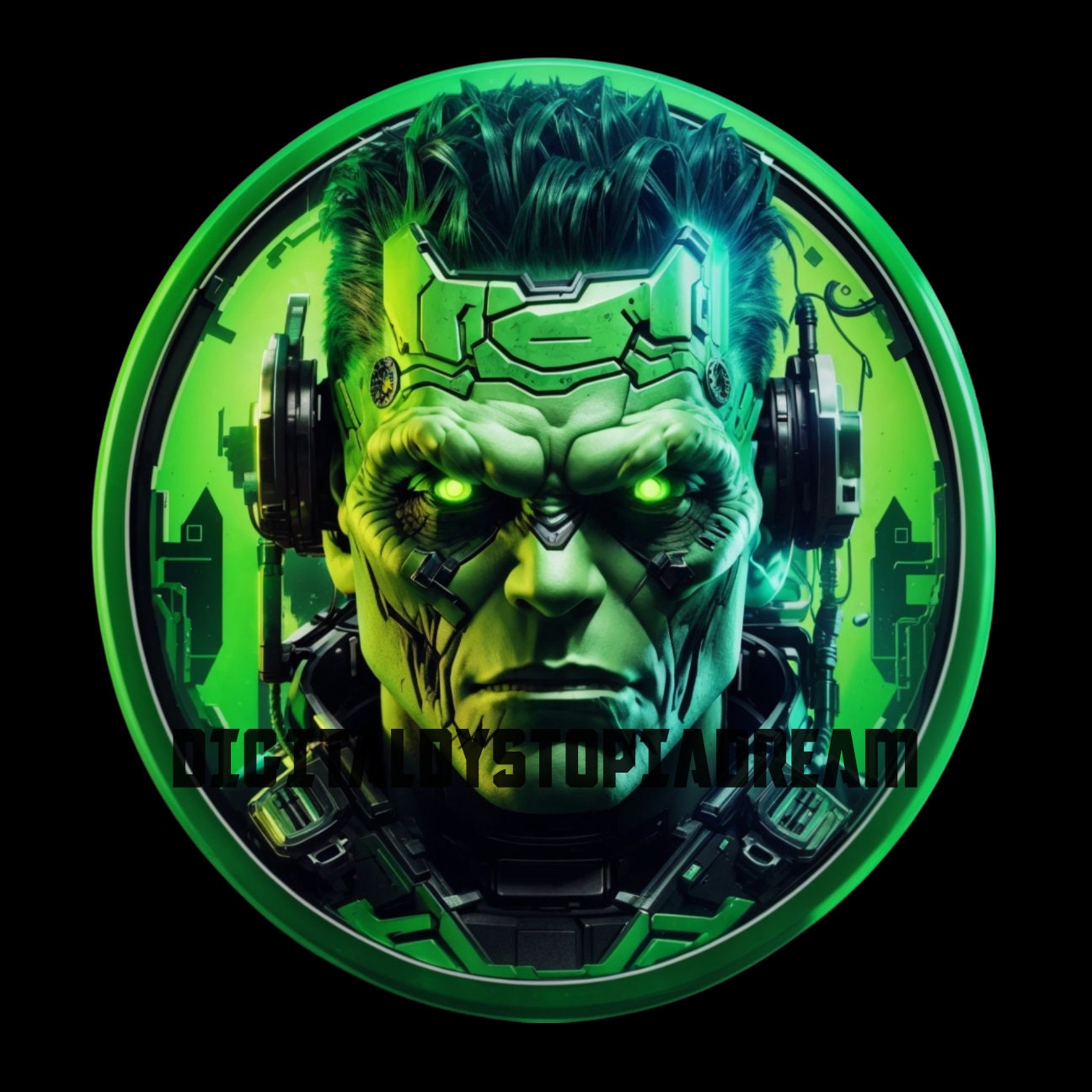 32 Cyberpunk Frankenstein Twitch Sub Bit Badges for Streamers,vtubers ...