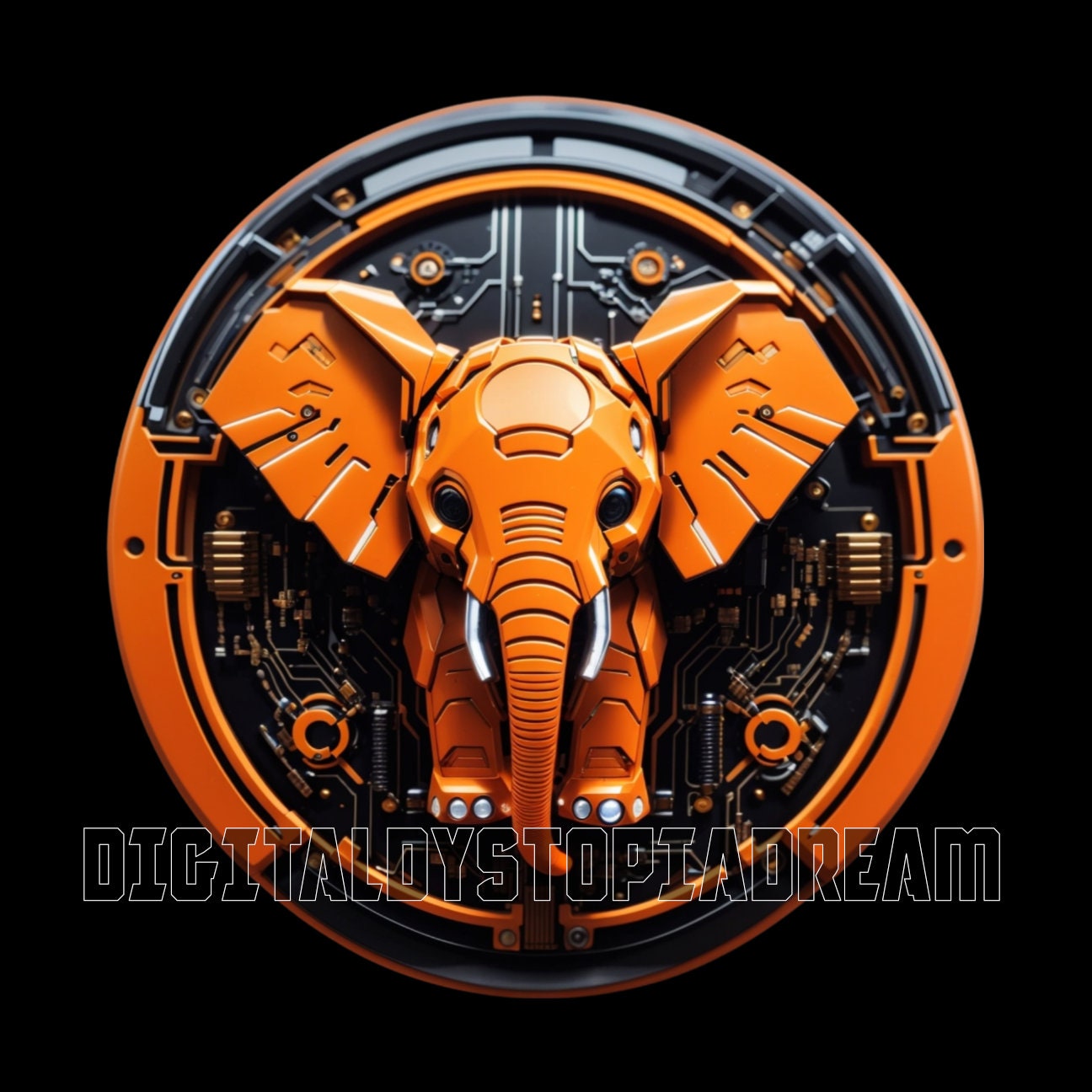 Cyberpunk Elephants Twitch Kick Sub/bit Badges for Streamers,vtubers ...