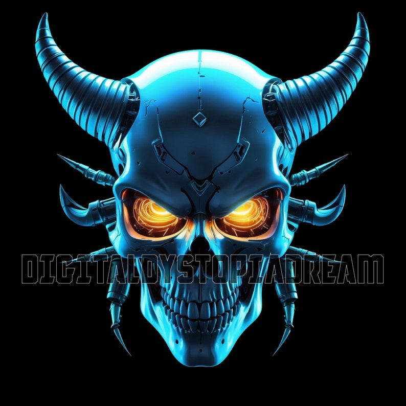Cyberpunk Devil Skulls 32 Transparent PNG Twitch Kick Sub Bit Badges ...