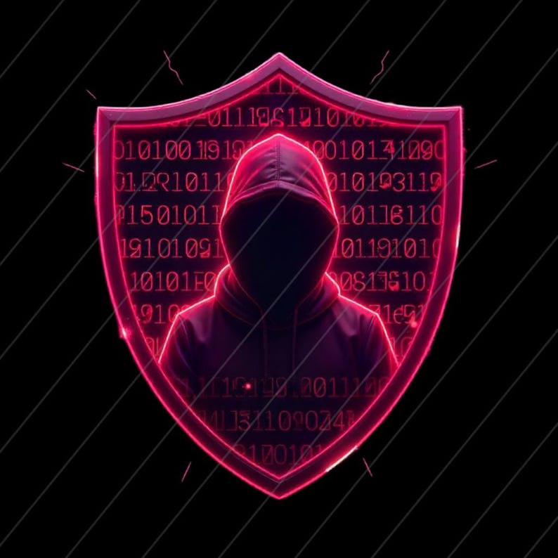 Cyberpunk Hacker Shields Twitch Kick Sub Badges and Bit Badges for ...