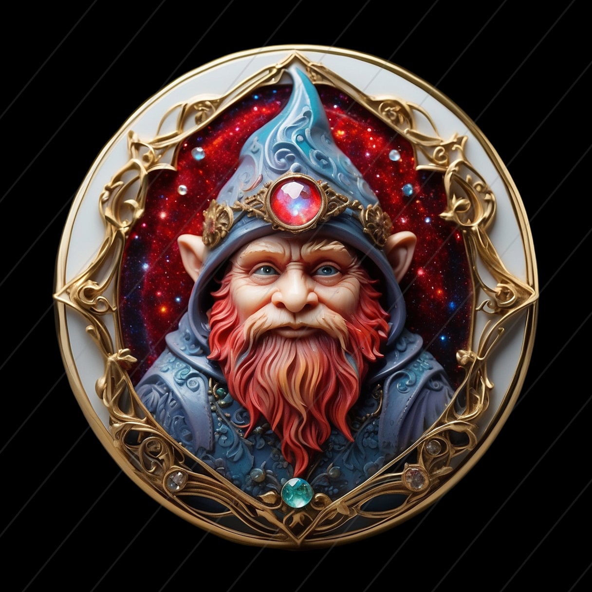 Magical Gnome Twitch Kick Sub and Bit Badges for Streamers,vtubers 40 ...