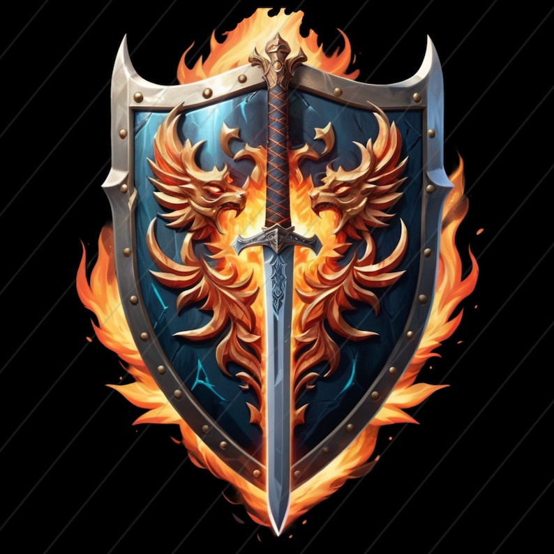 Sword and Shield Twitch Kick Sub Bit Badges for Streamers,vtubers, 40 ...