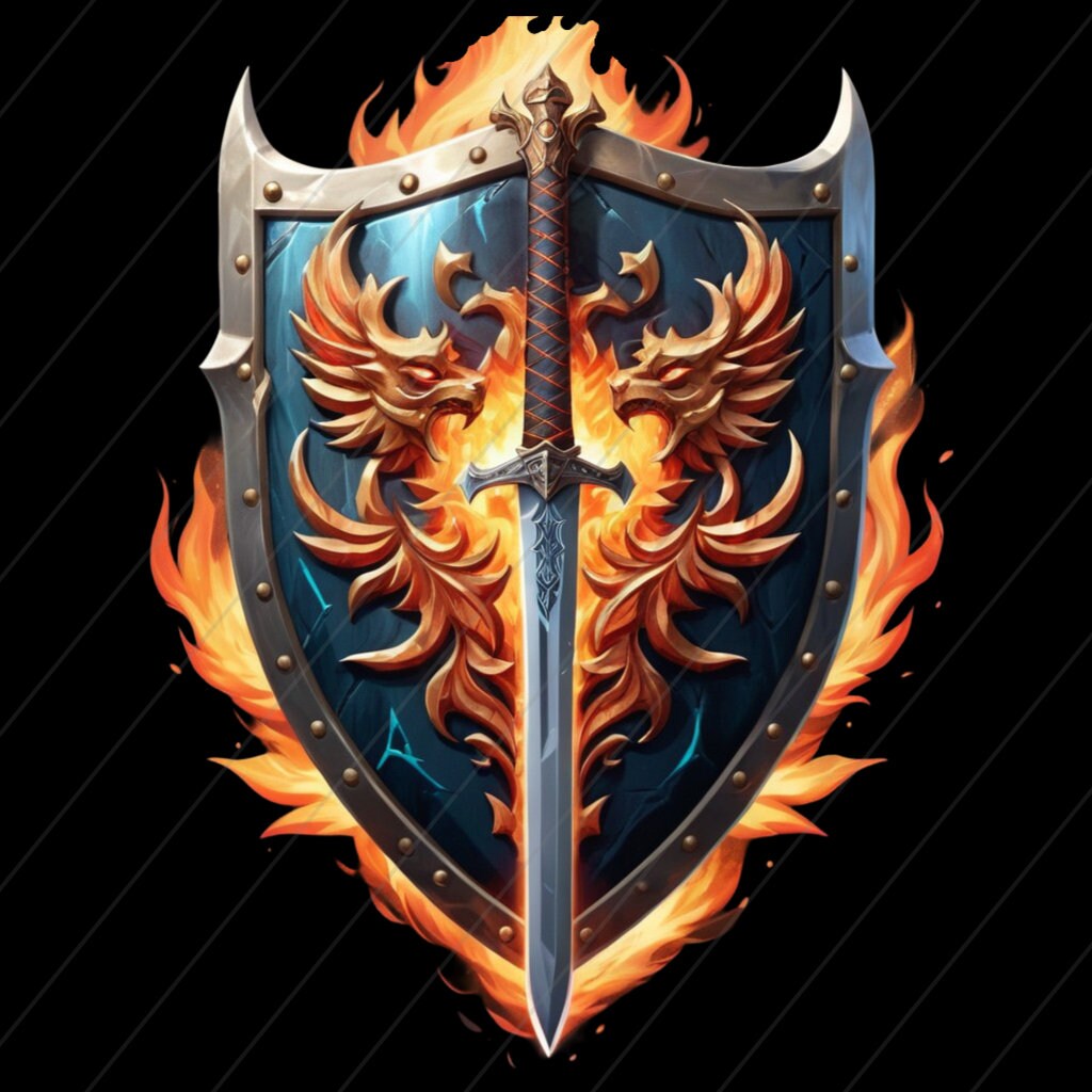 Sword and Shield Twitch Kick Sub Bit Badges for Streamers,vtubers, 40 ...