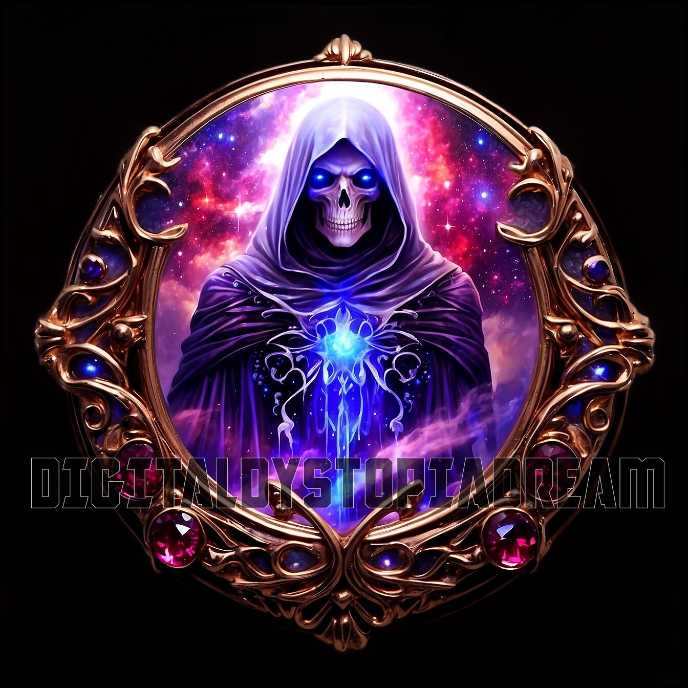 Mystical Grim Reaper Twitch Kick Sub and Bit Badges for Streamers ...