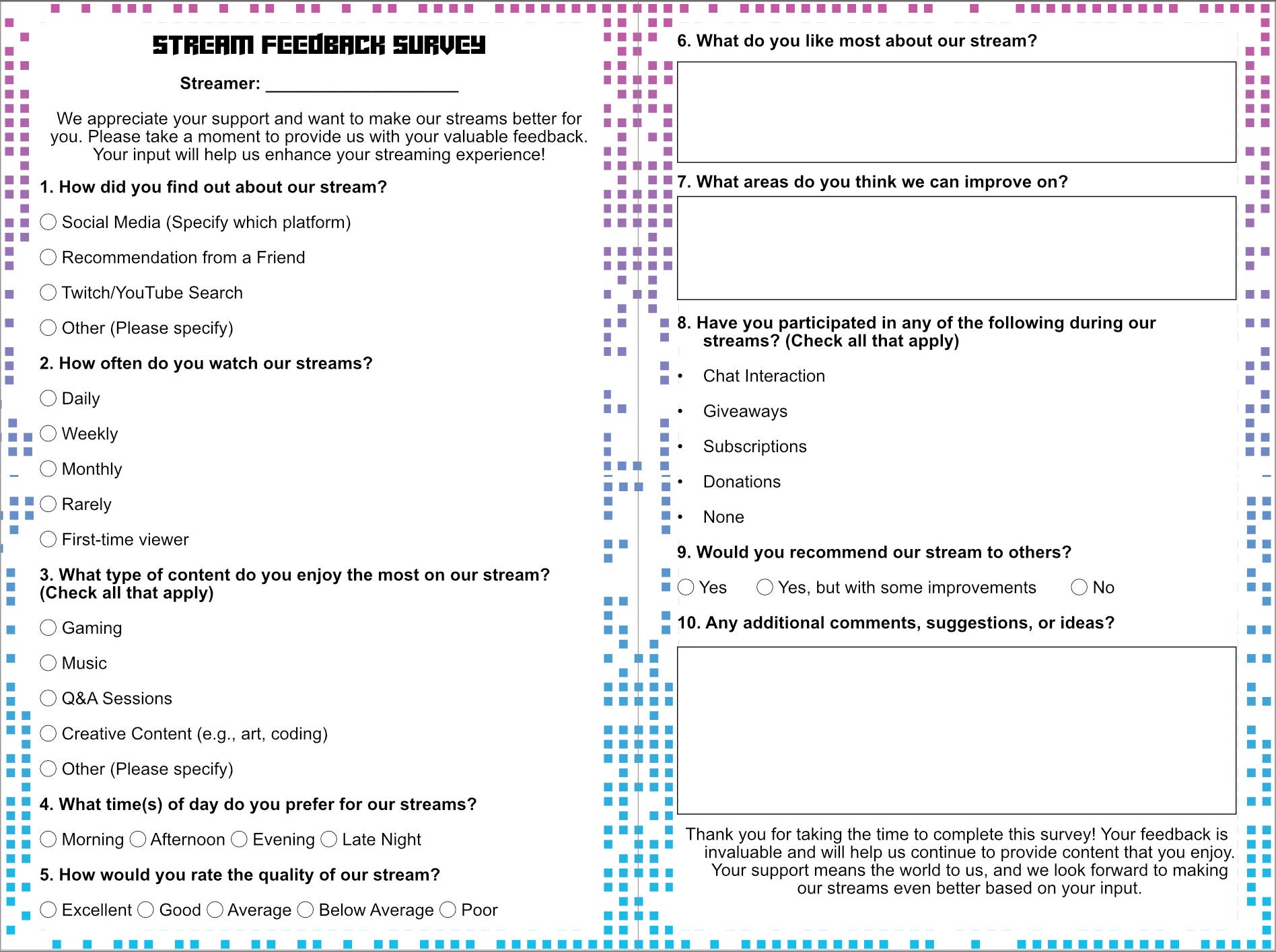 Streamer's Playbook - Templates, Tips, and Tools for Leveling up Your ...