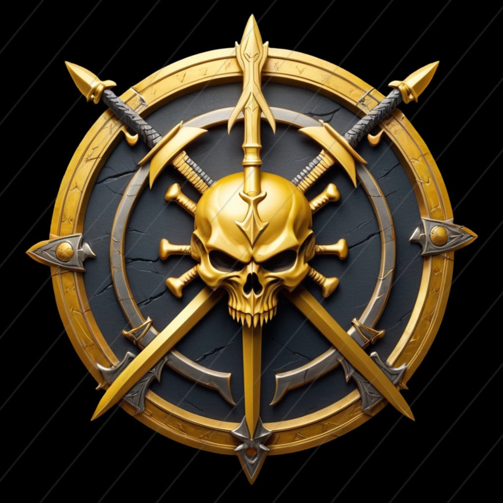 Crossed Swords Twitch Kick Sub Bit Badges for Streamers,vtubers, 40 ...