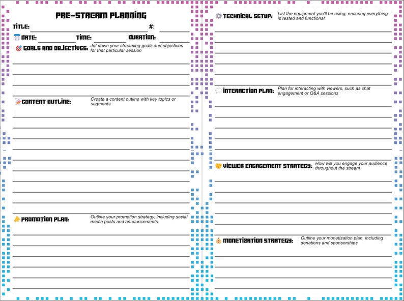 Streamer's Playbook - Templates, Tips, and Tools for Leveling up Your ...