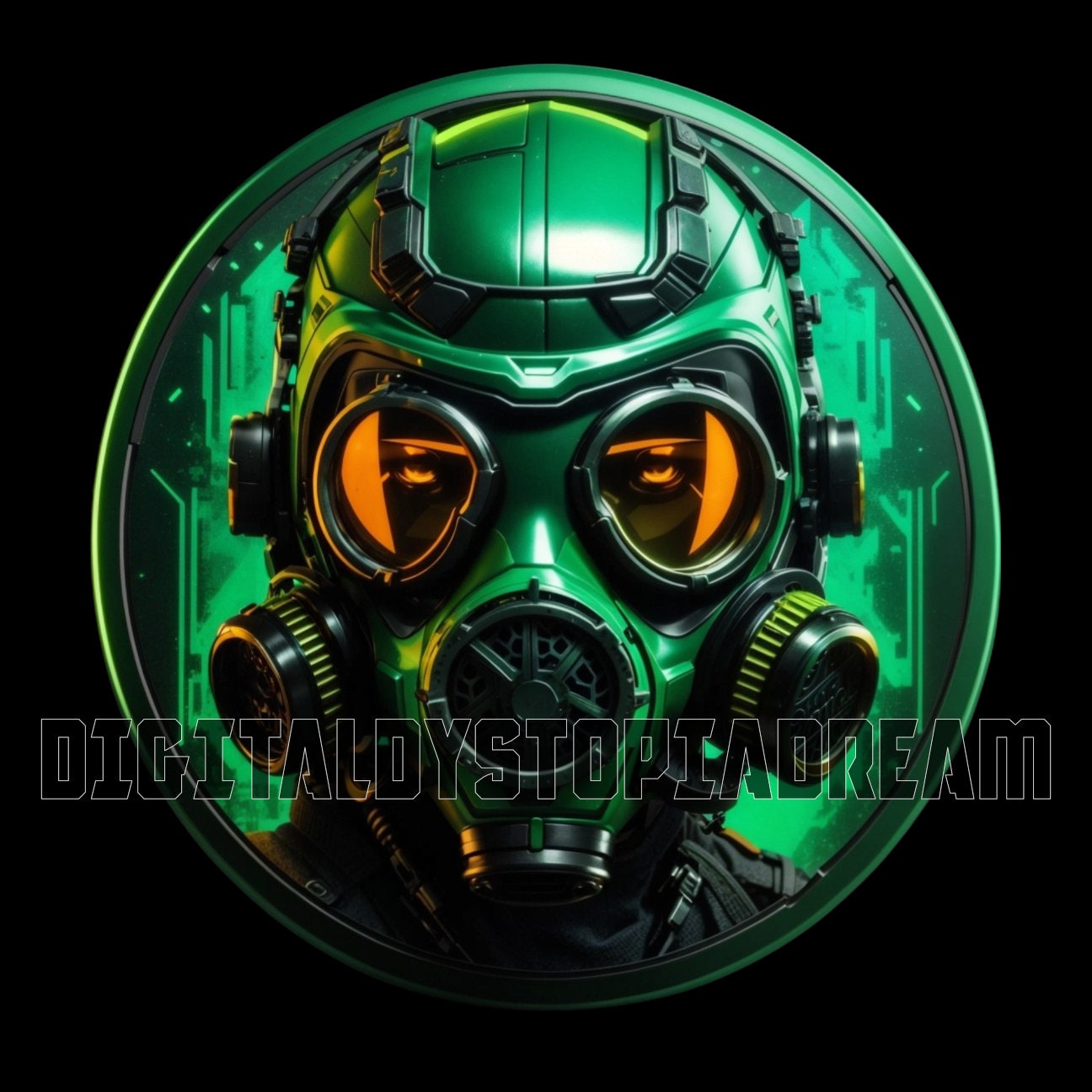 Cyberpunk Gas Masks Twitch Sub Bit Badges for Streamers, Vtubers ,punk ...