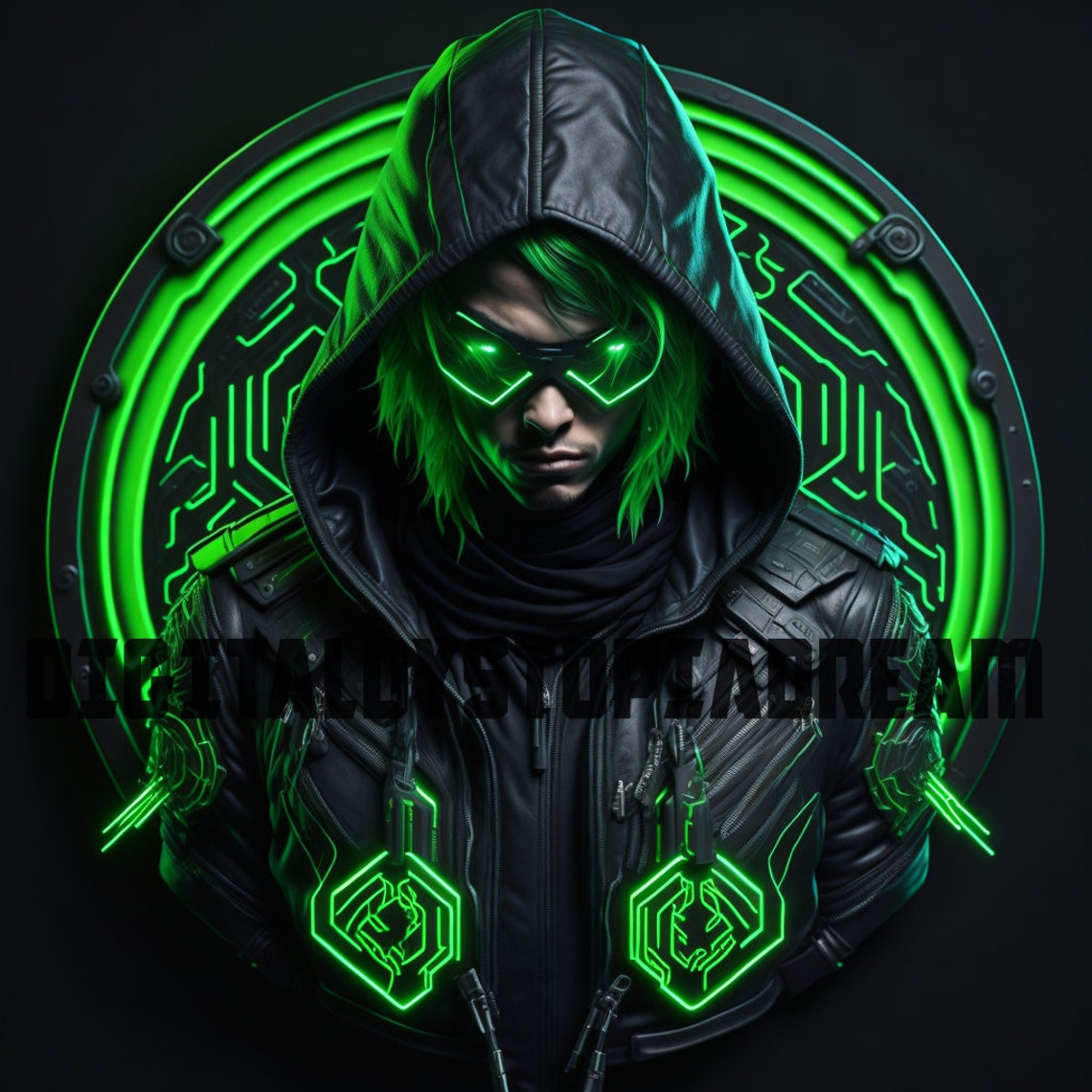 Cyberpunk Hackers Twitch Sub Badges and Bit Badges for Streamers ...