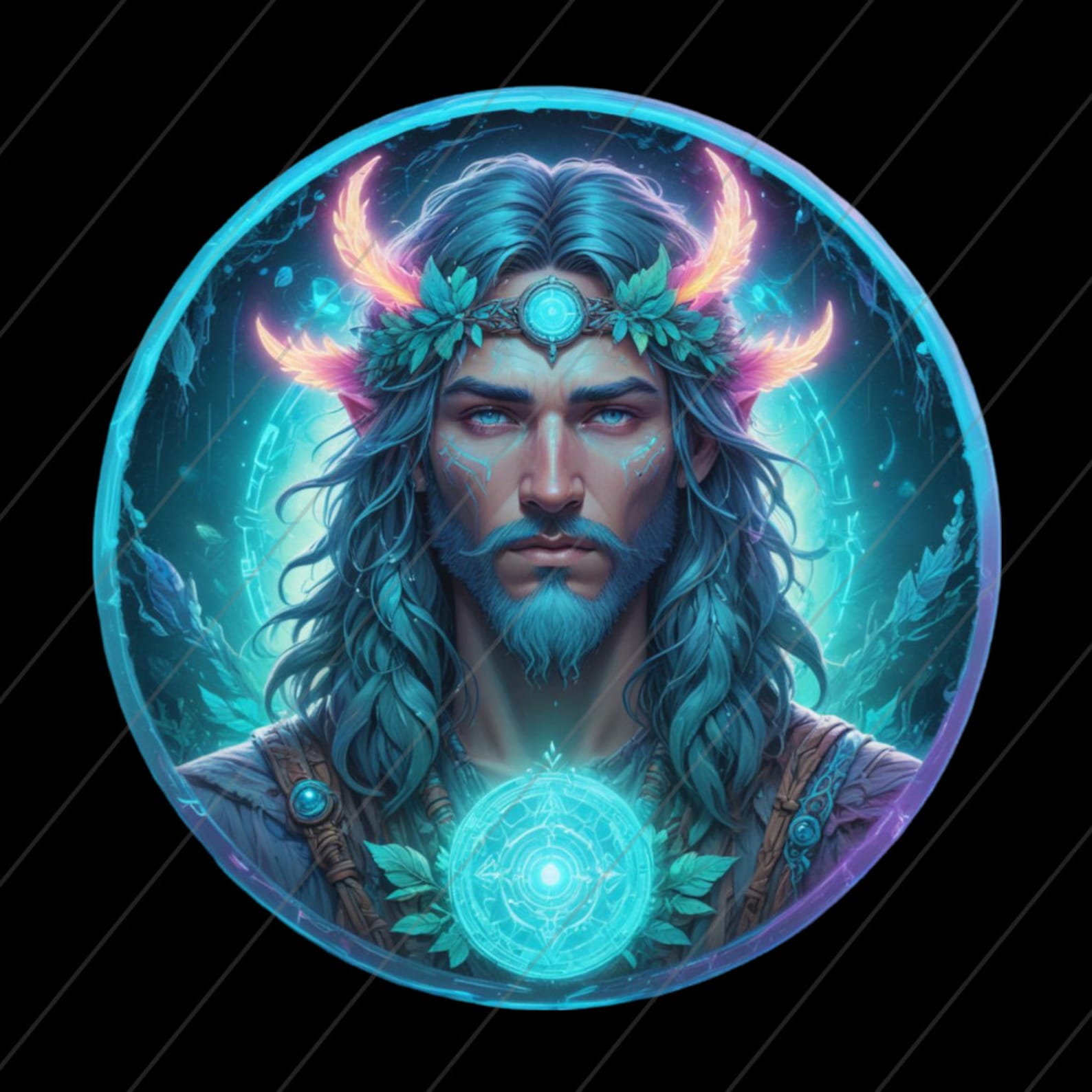 Druids Twitch Kick Sub and Bit Badges for Streamers,vtubers| 40 Potion ...