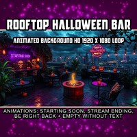 Haunted Bedroom Animated Virtual Background Vtuber Twitch Streaming ...