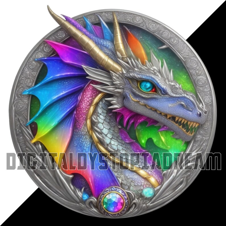 Magical Dragon Emotes 32 Transparent PNG Twitch Sub Bit Badges for ...