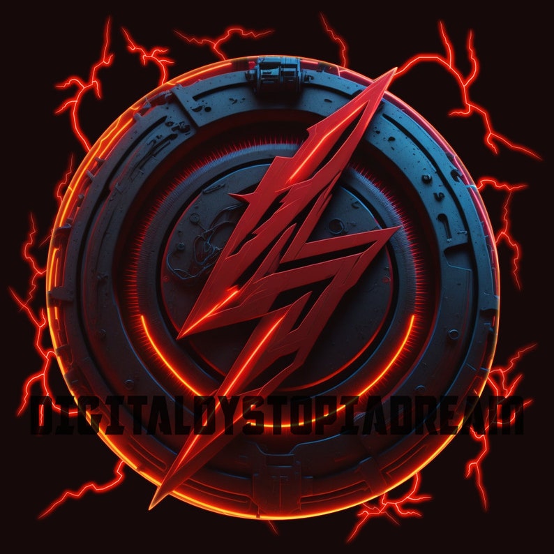36 Neon Lightning Bolts Twitch Kick Sub Bit Badges for Streamers ...