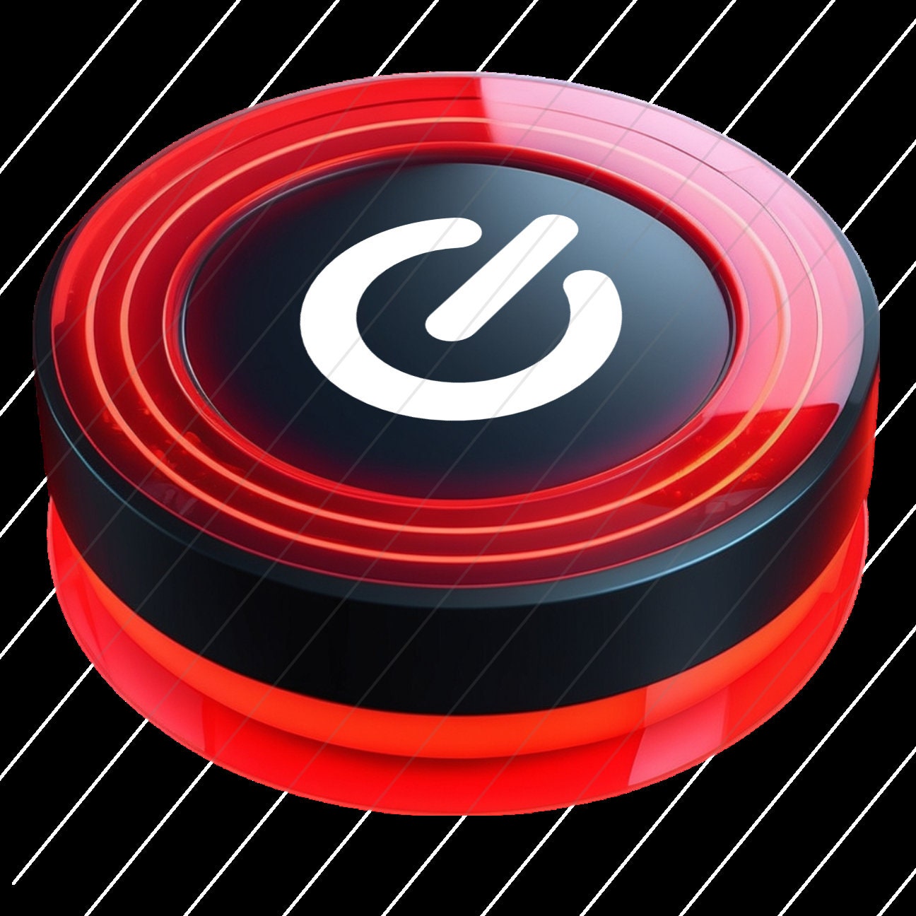 Animated Neon On/off Button Twitch Emotes,6 Colors, 28x28,56x56,112x112 ...