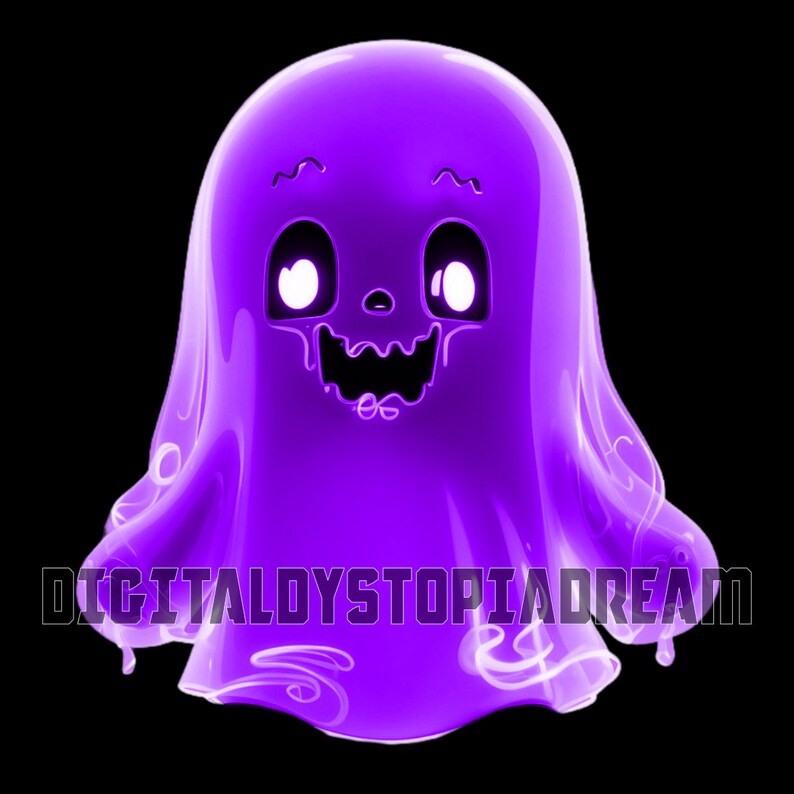 32 Neon Ghosts Twitch Sub Bit Badges for Streamers,vtubers,spooky ...