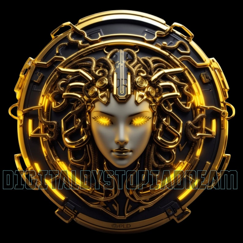 Medusa PNG Logos 40 Cyberpunk Transparent PNG Clipart Twitch Sub Bit ...