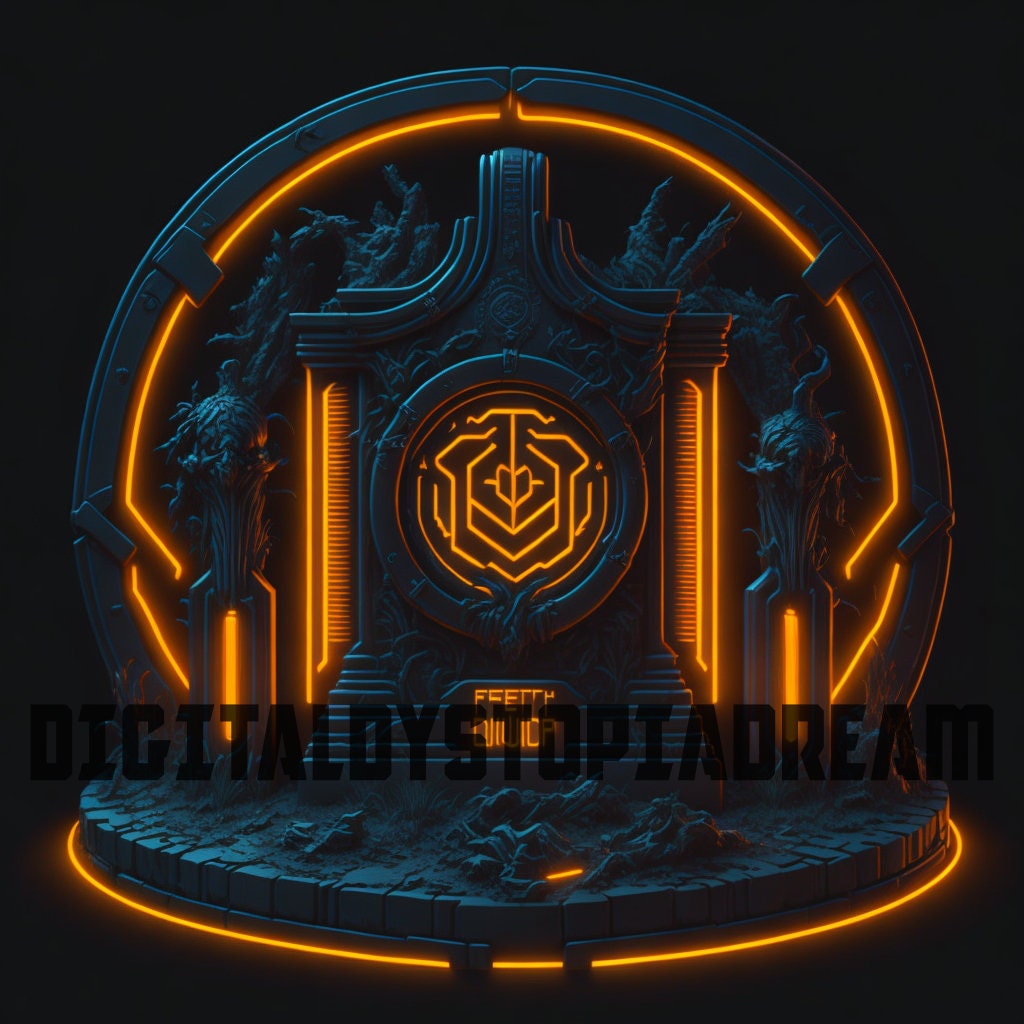 Cyberpunk Tombstone Twitch Sub and Bit Badges for Streamers,vtubers 36 ...