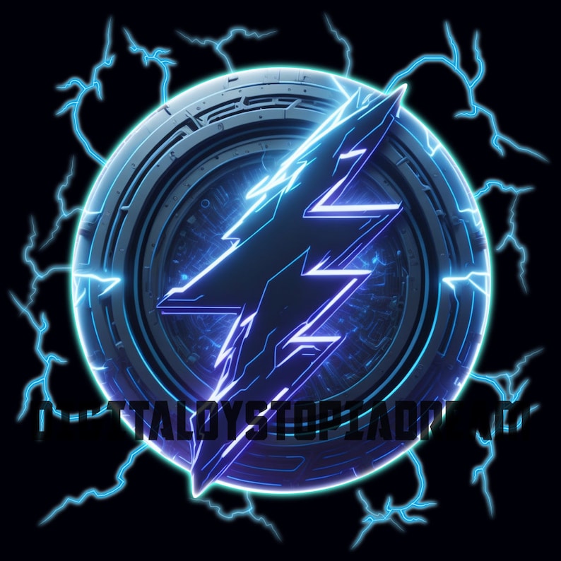 36 Neon Lightning Bolts Twitch Kick Sub Bit Badges for Streamers ...