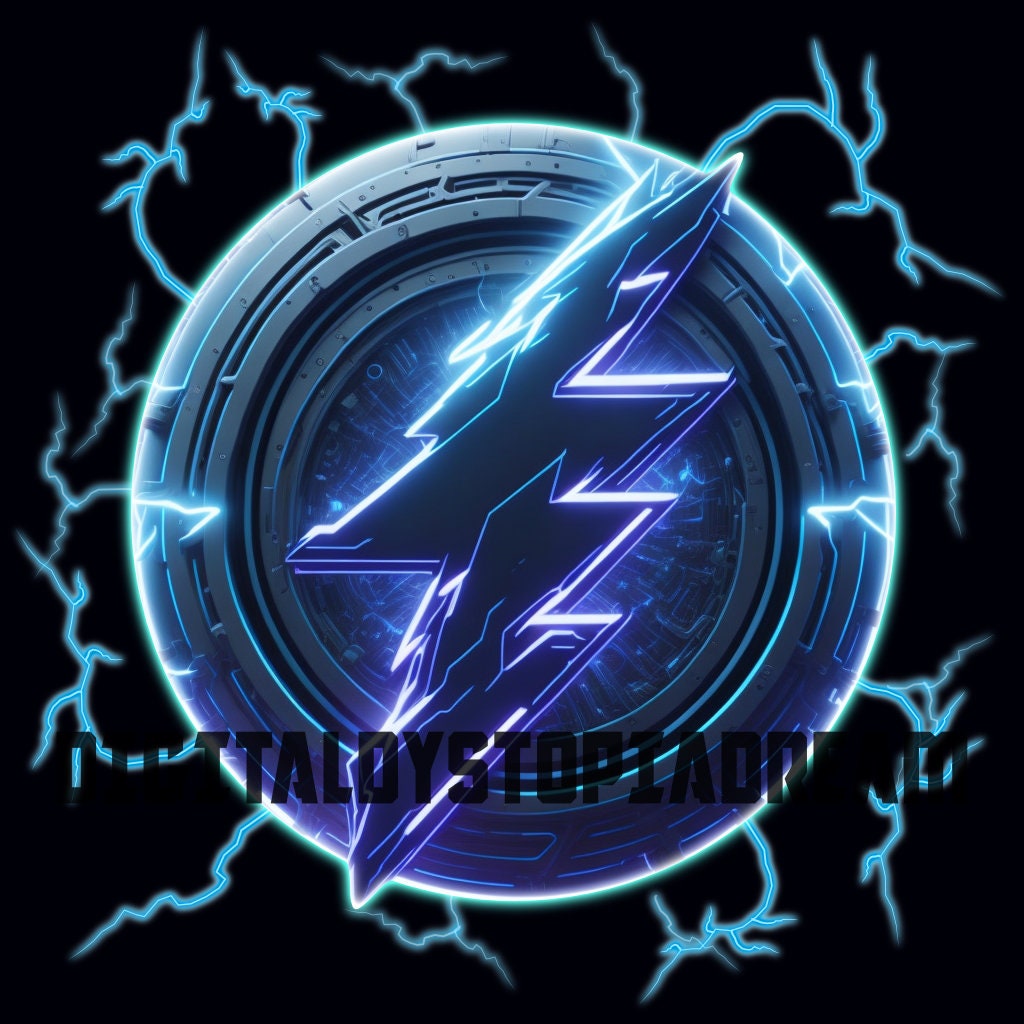 36 Neon Lightning Bolts Twitch Kick Sub Bit Badges for Streamers ...