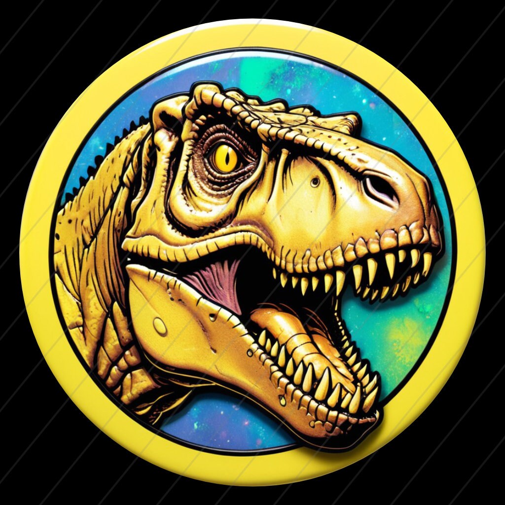 T-rex Kick Twitch Sub Bit Badges for Streamers, Vtuber ,dinosaur Lovers ...