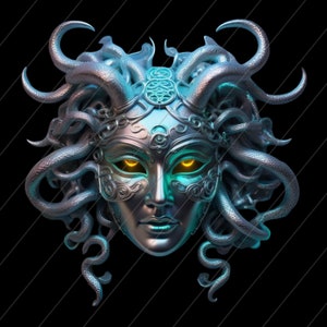 Medusa Twitch/kick Sub Bit Badges for Streamers,vtubers,stream ...