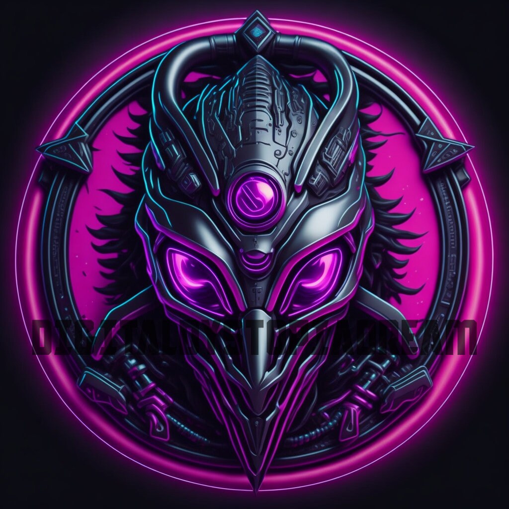 Cyberpunk Aliens Twitch Sub Badges and Bit Badges for Streamers,vtubers ...