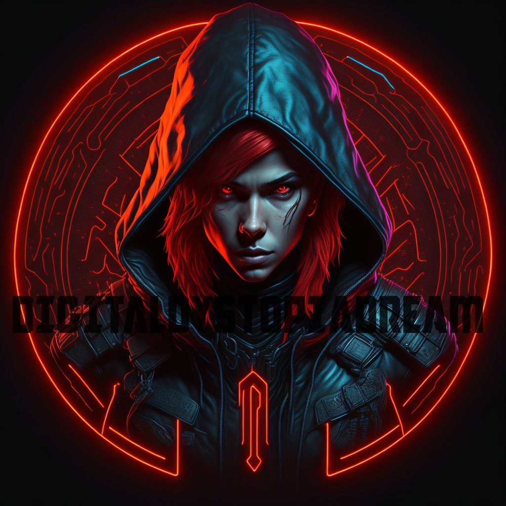 Cyberpunk Hackers Twitch Sub Badges and Bit Badges for Streamers ...