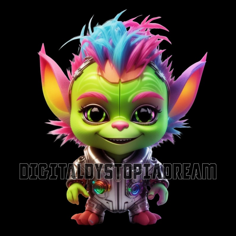 Baby Grinch Cyberpunk Twitch Kick Sub Bit Badges for Streamers, Vtuber ...