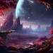 Alien Dinosaur Planet Animated Virtual Background Vtuber Twitch ...
