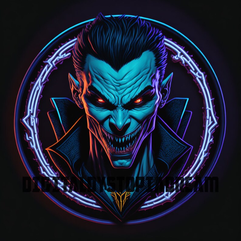 Cyberpunk Vampires Twitch Sub Badges and Bit Badges for Streamers ...