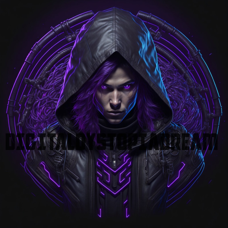 Cyberpunk Hackers Twitch Sub Badges and Bit Badges for Streamers ...