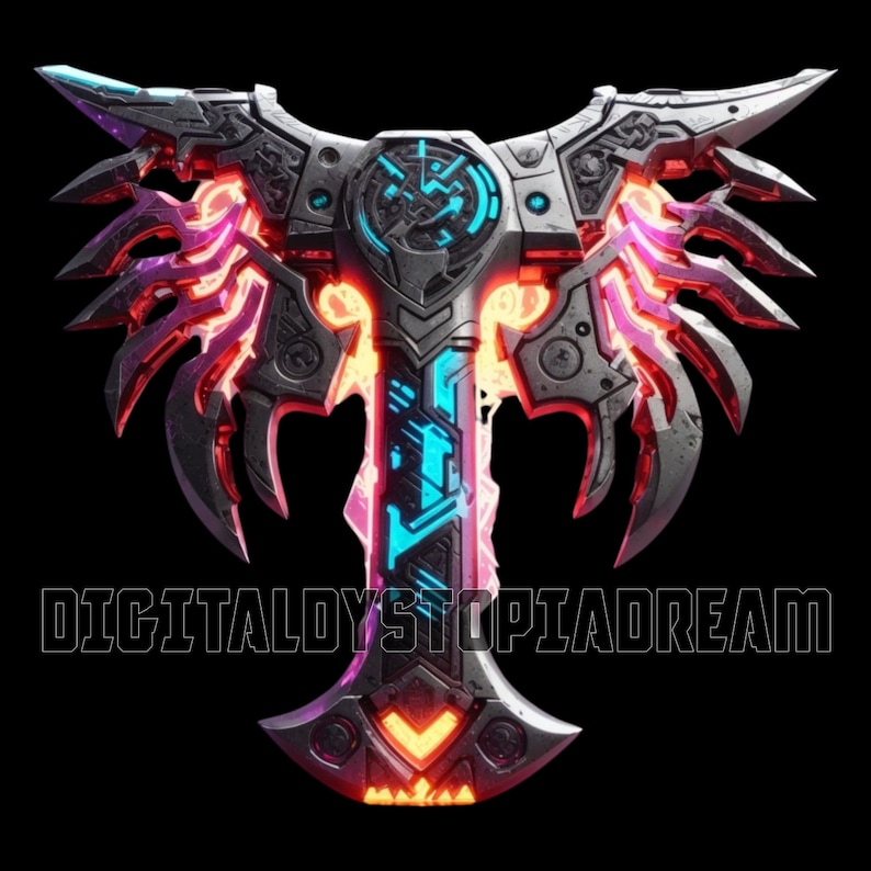 40 Viking Axe Cyberpunk Twitch Kick Sub Bit Badges for Streamers ...