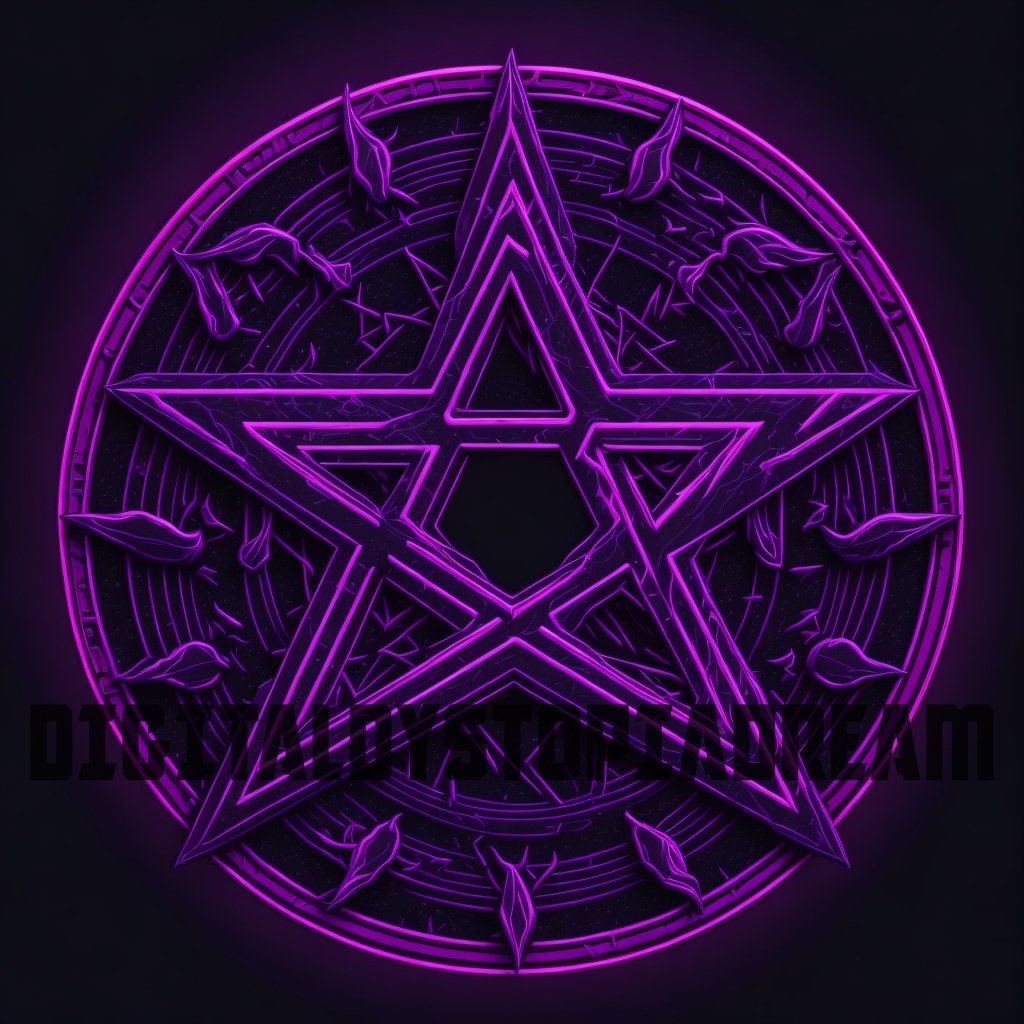 40 Pentagrams Twitch Sub Badges and Bit Badges for Streamers Cyberpunk ...