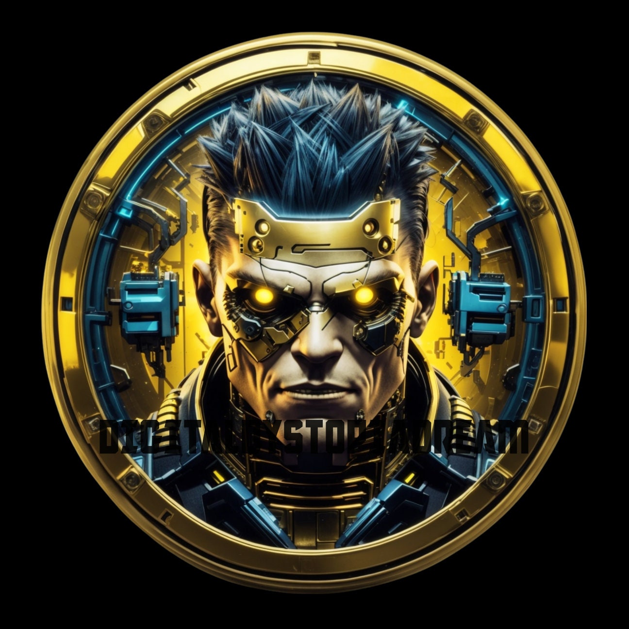 32 Cyberpunk Frankenstein Twitch Sub Bit Badges for Streamers,vtubers ...