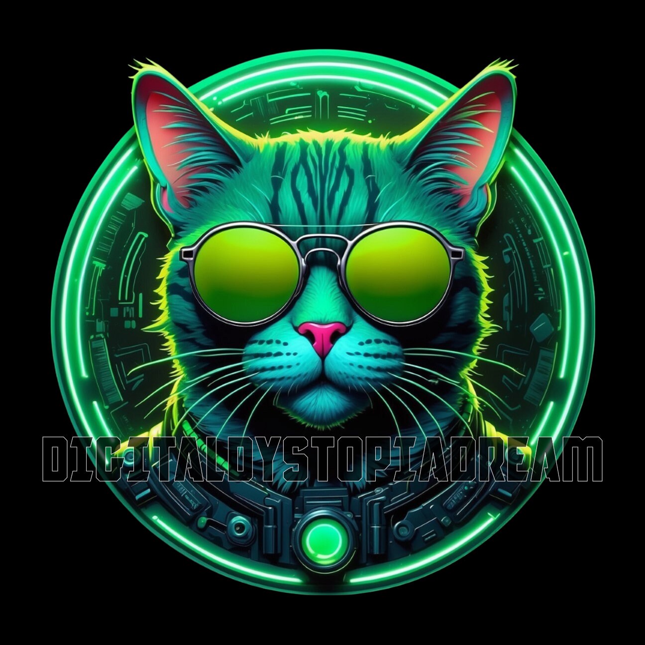 Cool Cats Twitch Kick Sub Bit Badges for Streamers, Vtubers,animal ...