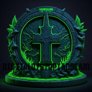 Cyberpunk Tombstone Twitch Sub and Bit Badges for Streamers,vtubers 36 ...